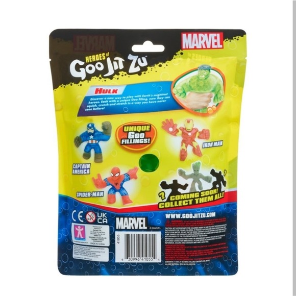 Marvel | Toys | Marvel Heroes Of Goo Jit Zu Hulk Super Squishy | Poshmark